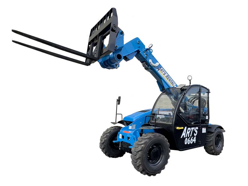 Telescopic Forklift 5,500 Lb 19' Height – Art's Rental Equipment